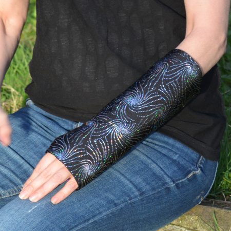 Arm cast cover - Blue comic | Supersleeves cast covers