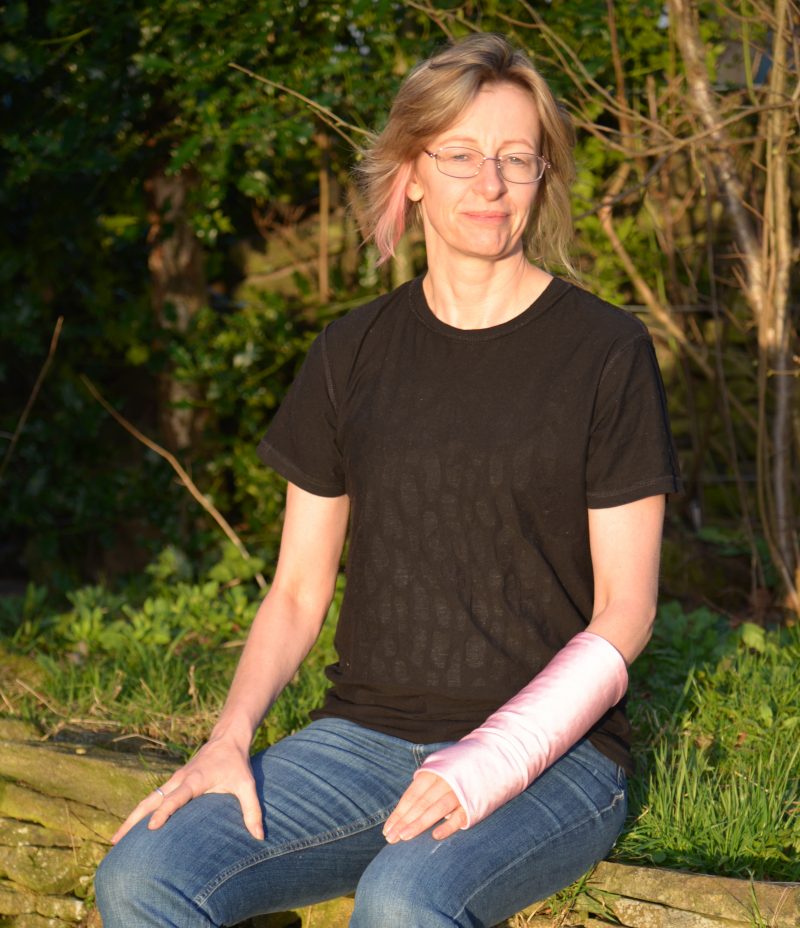 Arm cast cover - soft pink | Supersleeves cast covers